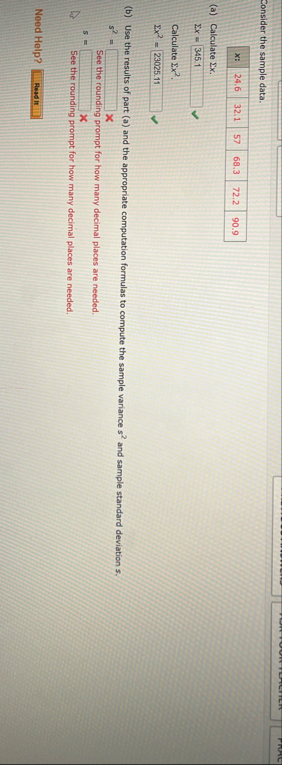 Solved Consider the sample | Chegg.com