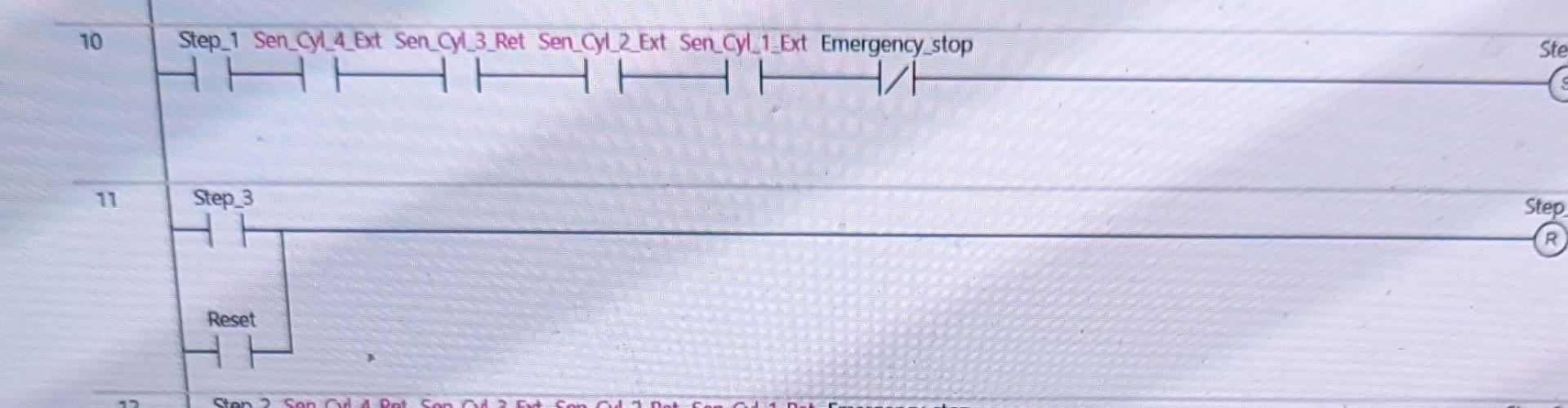 Solved Add ladder program to complete given ladder program | Chegg.com