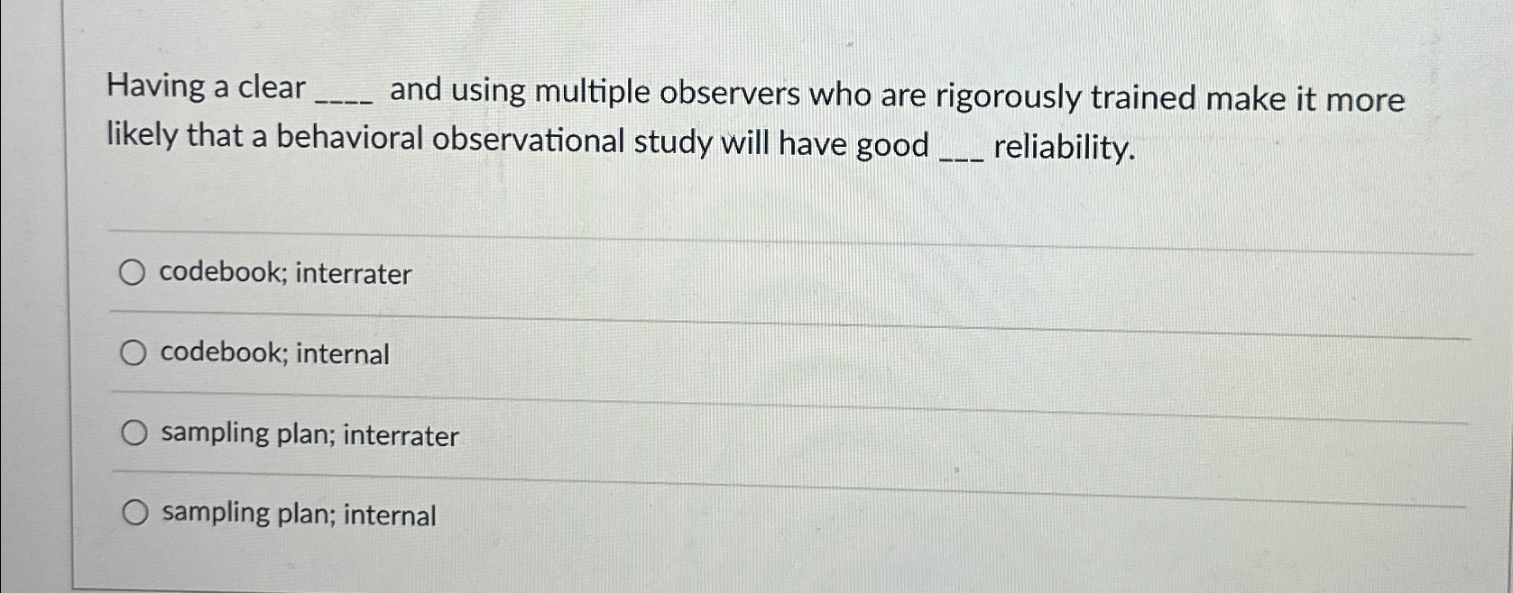 Solved Having a clear q, ﻿and using multiple observers who | Chegg.com