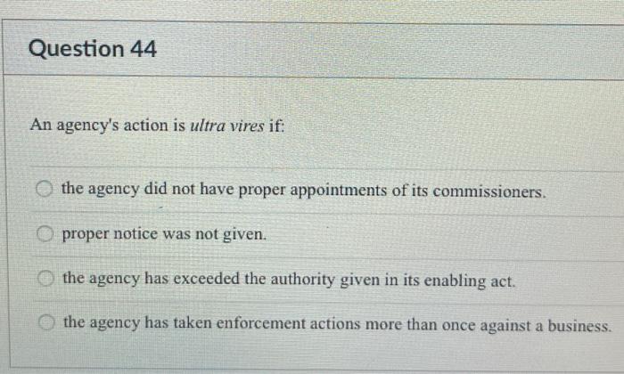 Solved Question 45 The public comment period for a proposed | Chegg.com