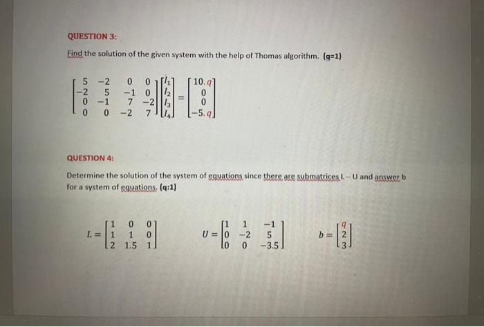 Solved Find the solution of the given system with the help | Chegg.com