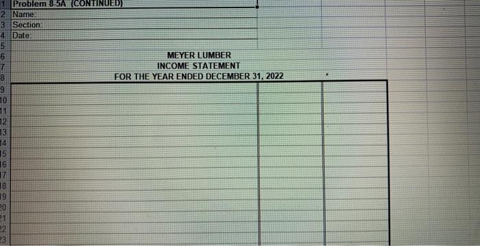 P8-5A. Using the ledger balances and additional data | Chegg.com