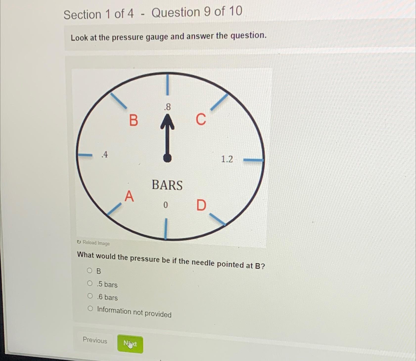 Solved Section 1 ﻿of 4 - ﻿Question 9 ﻿of 10Look at the | Chegg.com