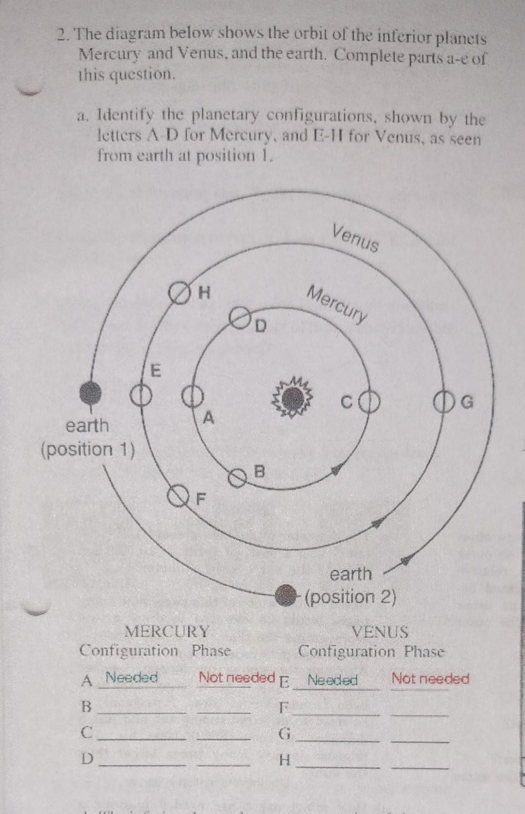 Do question number 2. provide the configurations and | Chegg.com