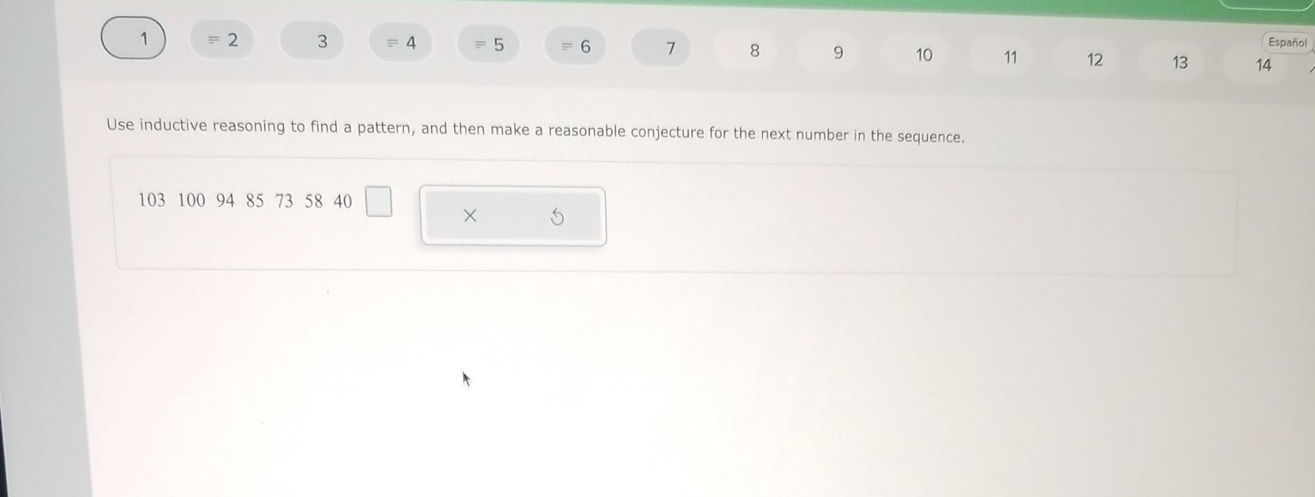 Solved Use inductive reasoning to find a pattern, and then | Chegg.com