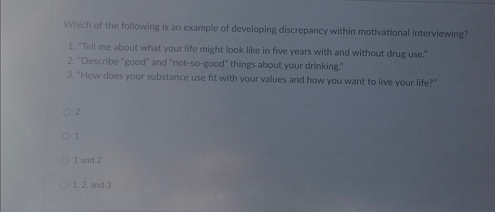 Solved Which of the following is an example of developing | Chegg.com