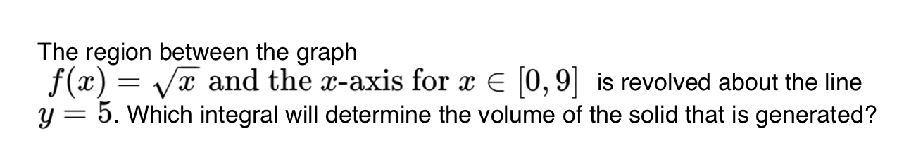 Solved The region between the graph f(x)=x2 ﻿and the x-axis | Chegg.com