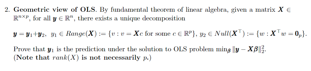 Solved Sums of squares. Given n ﻿data points | Chegg.com