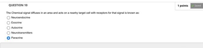 Solved The Chemical signal diffuses in an area and acts on a | Chegg.com