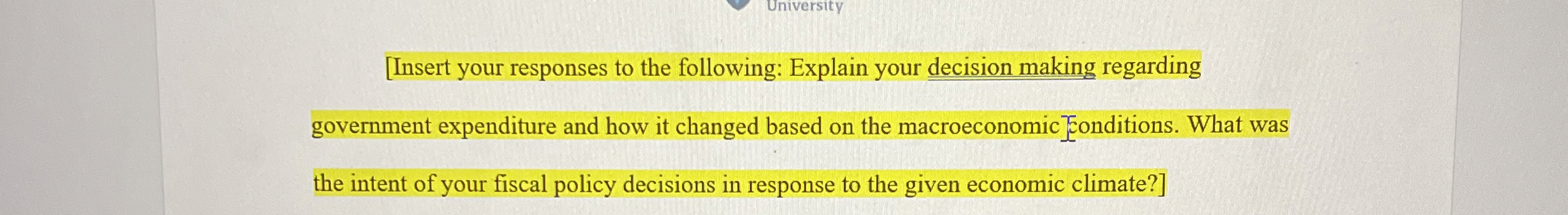 Solved [Insert your responses to the following: Explain your | Chegg.com