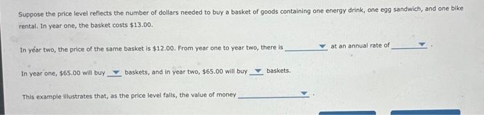 Suppose the price level reflects the number of | Chegg.com