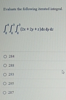 Solved Evaluate the following iterated | Chegg.com