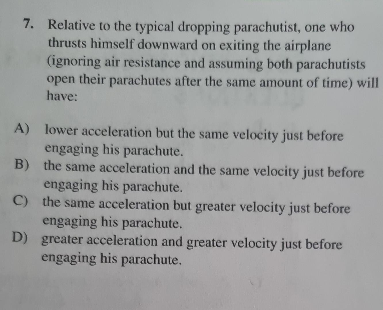 Solved An airplane is susceptible to substantial deflection | Chegg.com