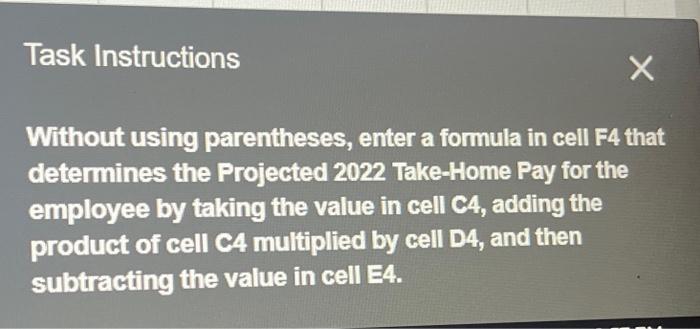 Solved Task Instructions Without using parentheses, enter a | Chegg.com