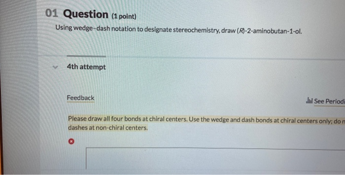 Solved 01 Question (1 point) Using wedge-dash notation to | Chegg.com