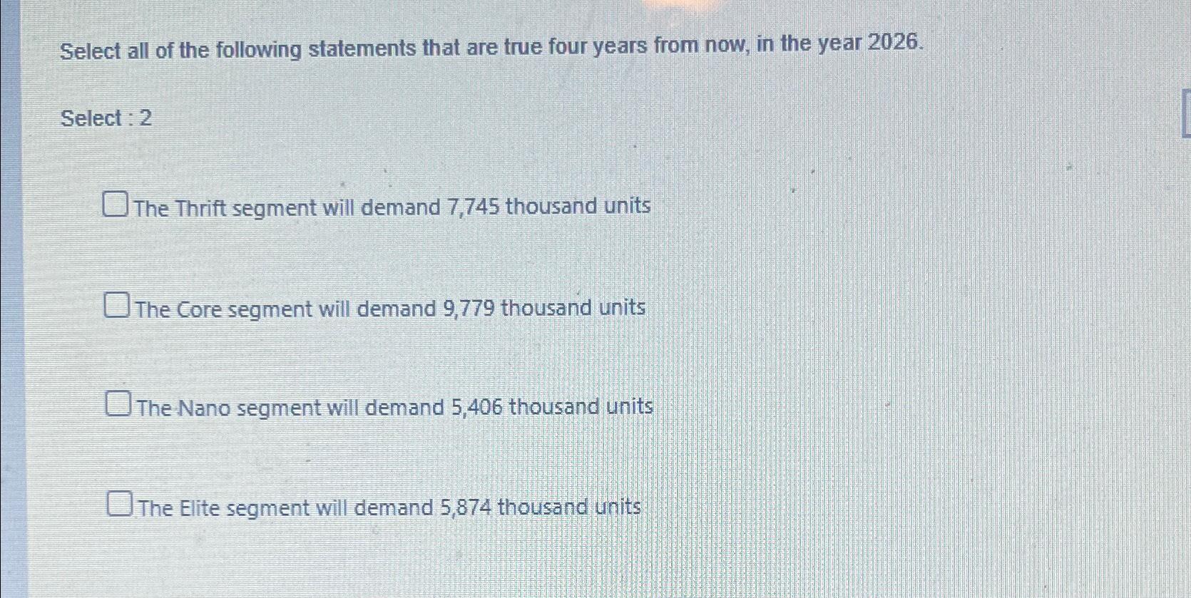 Solved Select all of the following statements that are true | Chegg.com
