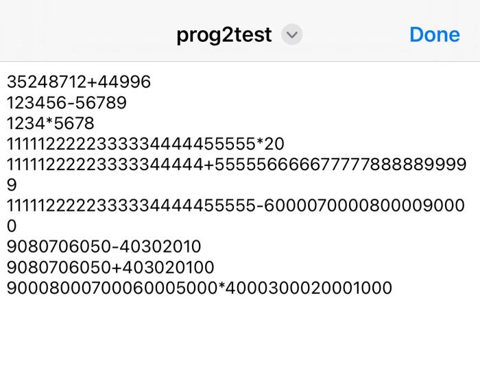 Solved arithmetic expressions of "large integers" (integers | Chegg.com