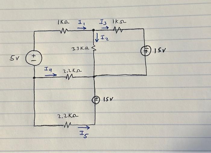 Solved Use superposition to find current through each | Chegg.com