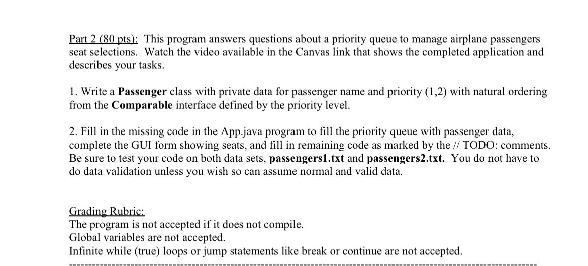 Solved Part 2 (80 ﻿pts): This program answers questions | Chegg.com