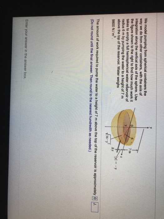 Solved We model pumping from spherical containers the way we | Chegg.com