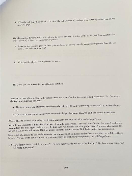 Solved 6.2.4 Helper-Hinderer Do young children know the | Chegg.com