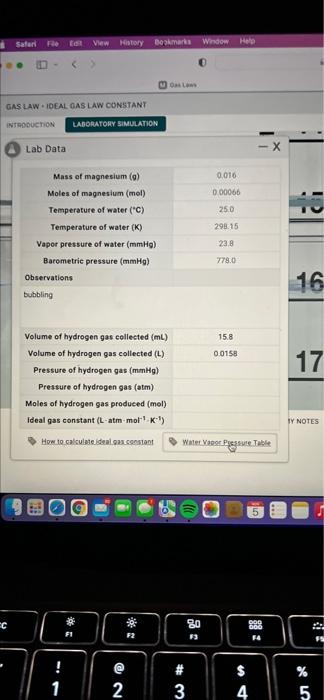 Solved Safari to view story Bookmarks Window Hole GAS LAW | Chegg.com