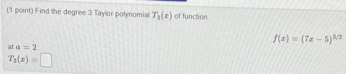 Solved (1 point) Classify each series as absolutely | Chegg.com
