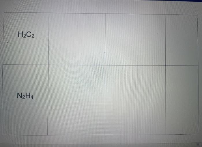 Solved H2C2 N2H4 | Chegg.com