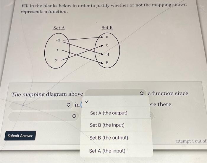 Solved Fill in the blanks below in order to justify whether | Chegg.com