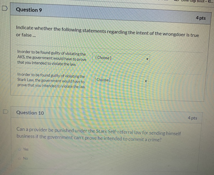 Solved Question 9 4 pts Indicate whether the following | Chegg.com