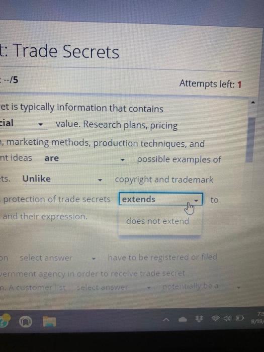 Solved Identifying the Facts and Issues A trade secret is | Chegg.com