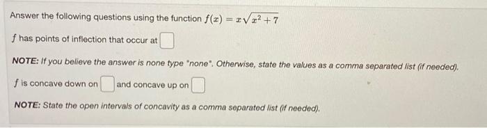 Solved Answer the following questions using the function | Chegg.com