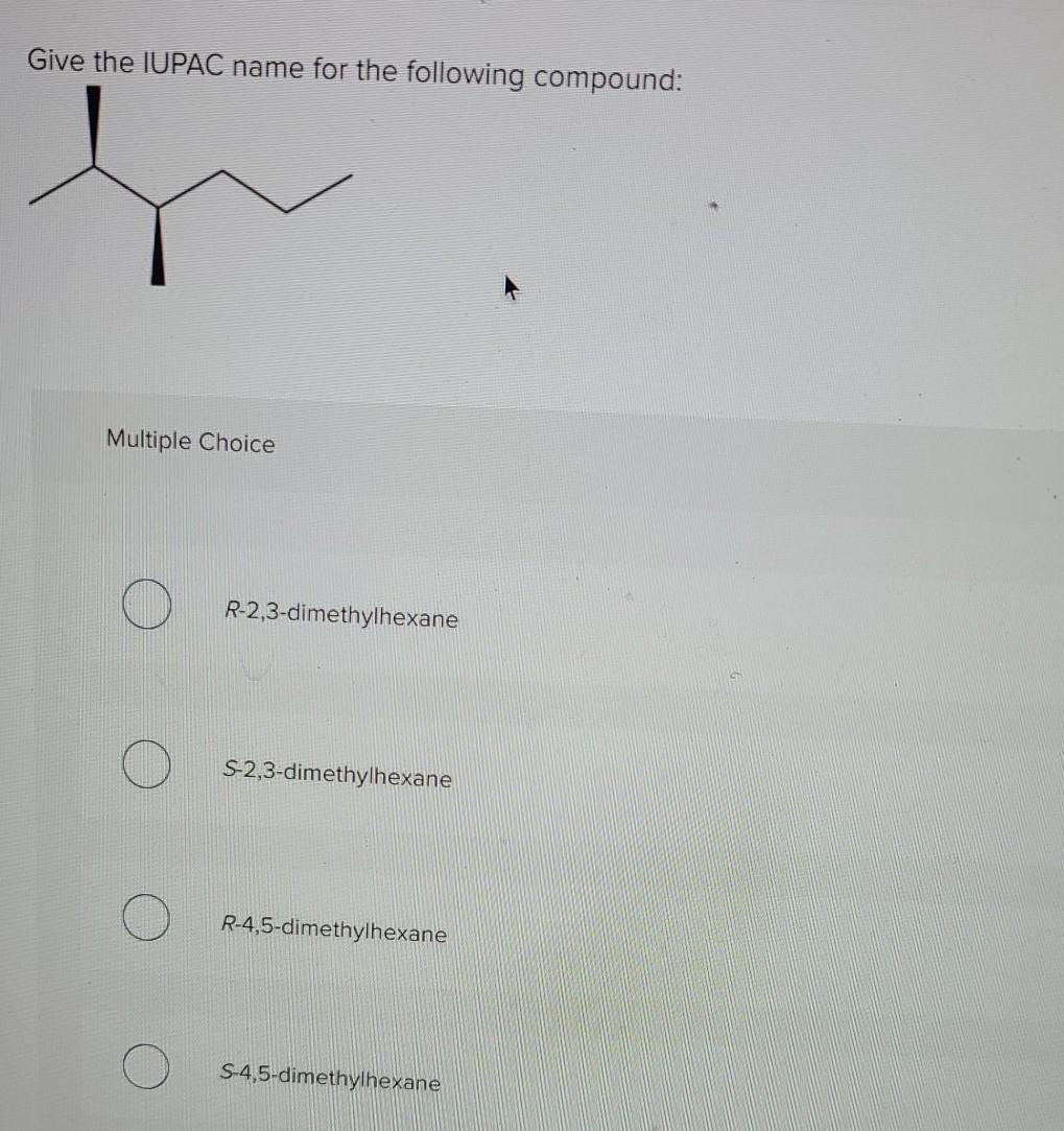 Solved Which of the following structures has a different | Chegg.com
