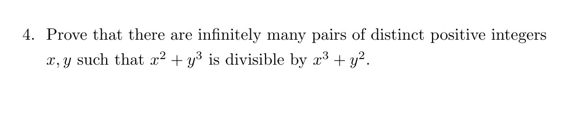 Solved Prove that there are infinitely many pairs of | Chegg.com