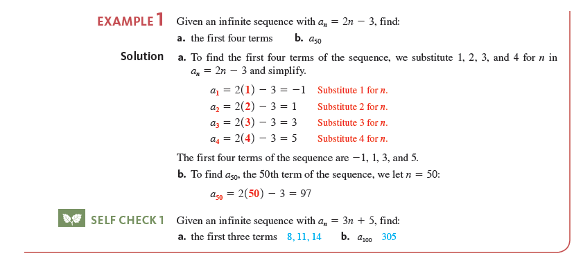 Solved: Given the infinite sequence a n = 3n - 2, find each... | Chegg.com