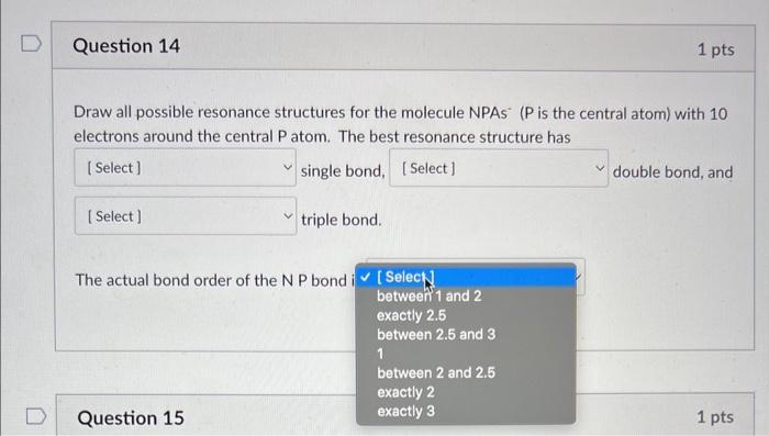 Solved Draw all possible resonance structures for the | Chegg.com