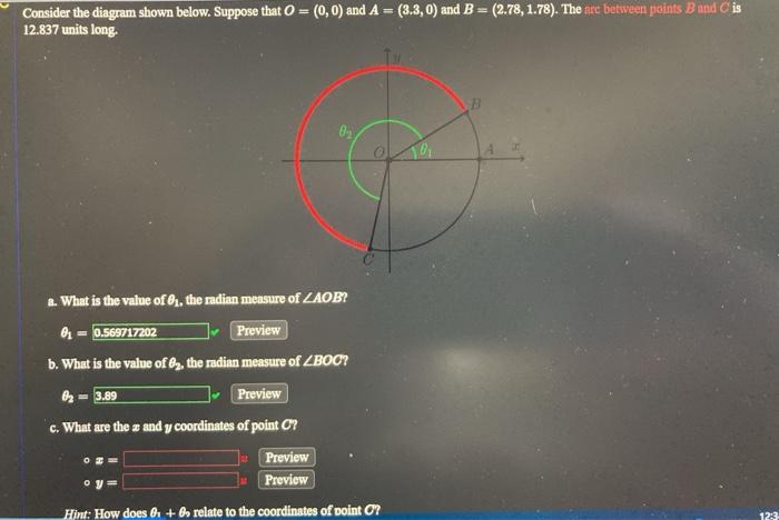 Solved Consider the angle shown below with an initial ray | Chegg.com
