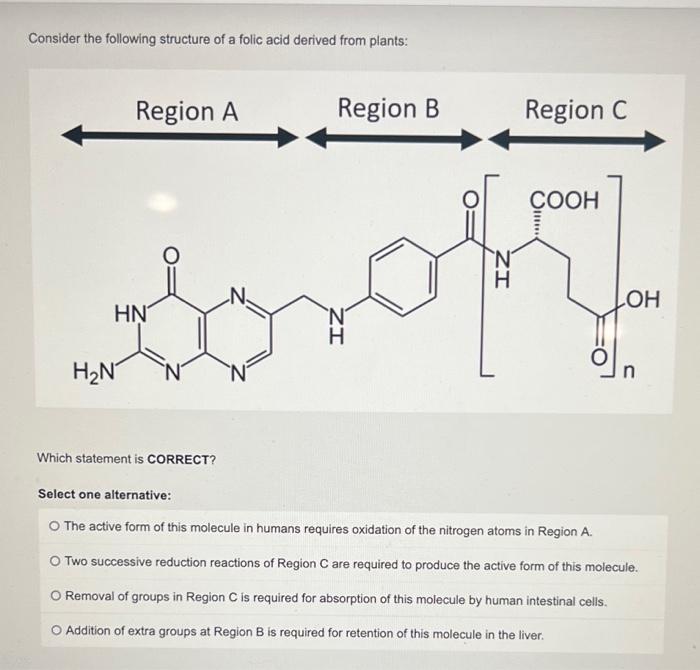 Solved Which statement is CORRECT? Select one alternative: | Chegg.com