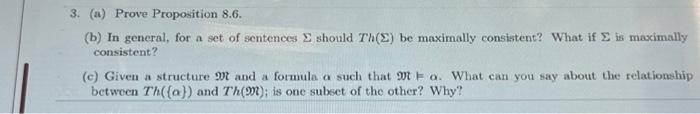 Solved 3. (a) Prove Proposition 8.6. (b) In general, for a | Chegg.com