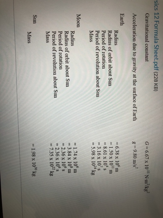 Solved 1. Using values listed in the Table of Constants, | Chegg.com