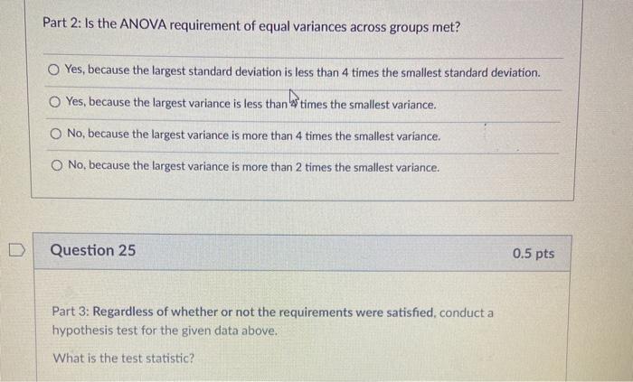 The Math Department Chair is interested to know if | Chegg.com