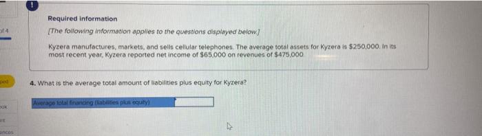 Solved Required information [The following information | Chegg.com
