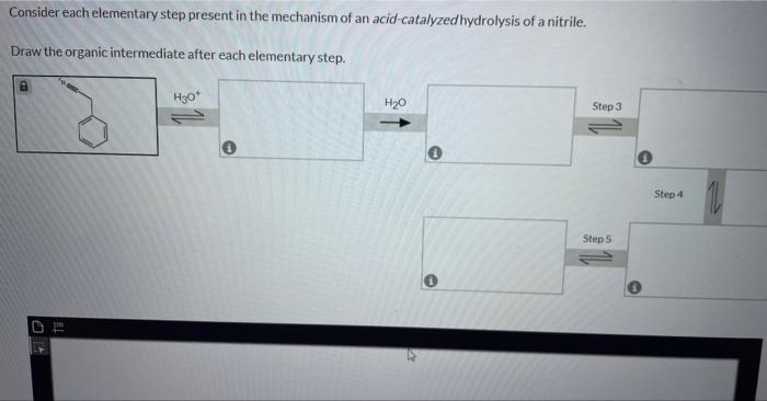Solved Consider each elementary step present in the | Chegg.com