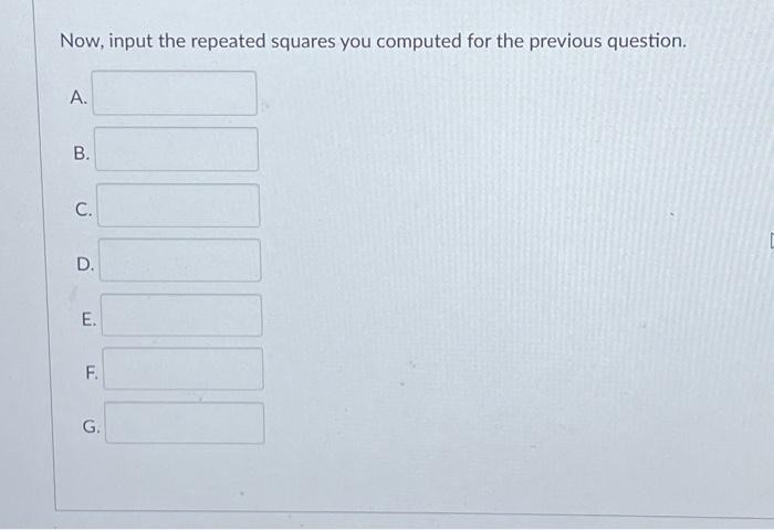Solved Compute 17115 mod 23 using the method of repeated | Chegg.com