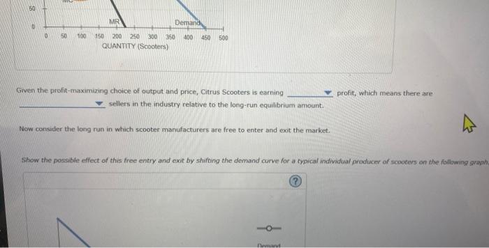 Solved 3. How short run profit or losses induce entry or | Chegg.com