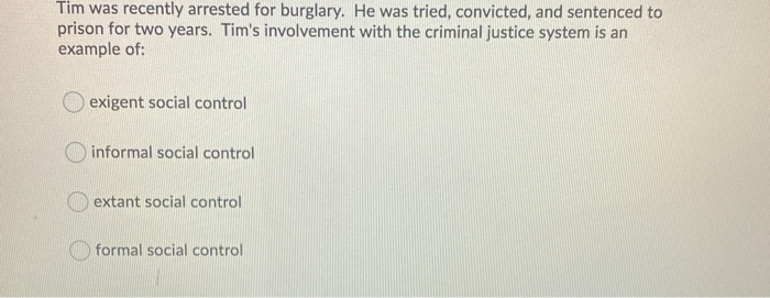 Solved 21 An example of a latent function of crime is: 24 | Chegg.com