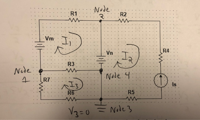 Solved Find all extraordinary nodes, select the ground, and | Chegg.com