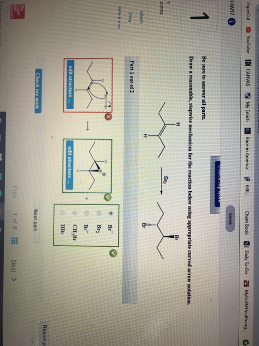 Solved PaperCut YouTube D CANVAS My Emich Race in America | Chegg.com