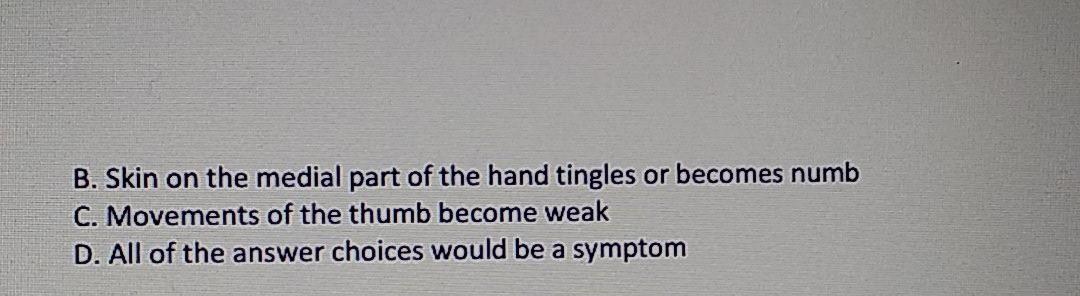 Solved 6. A patient has fallen onto an outstretched hand. | Chegg.com