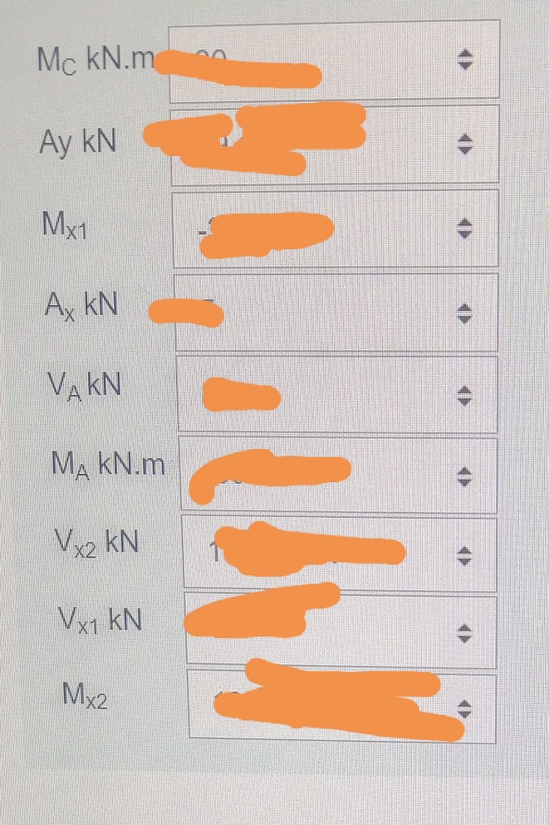 Solved Task: Determine the shear and moments in the frame | Chegg.com
